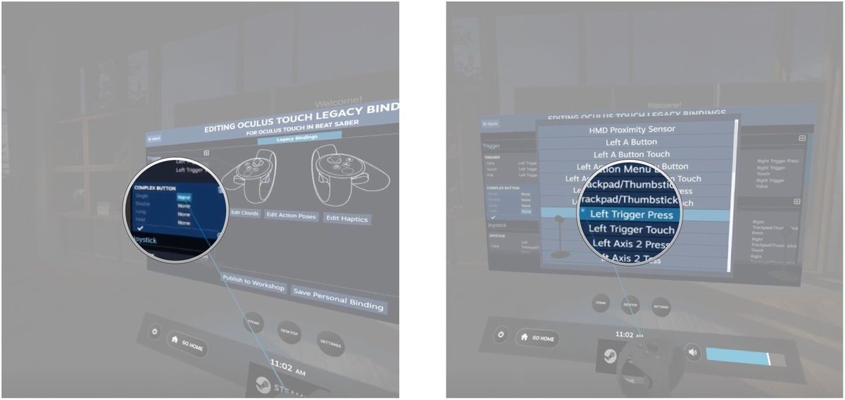 How To Create Custom Keybindings In Steamvr Windows Central