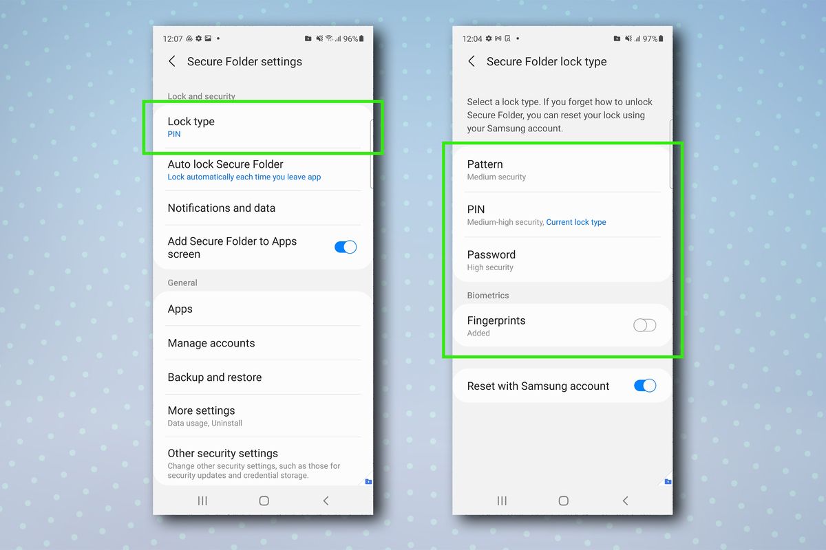 How To Enable Secure Folder On Android Tom s Guide