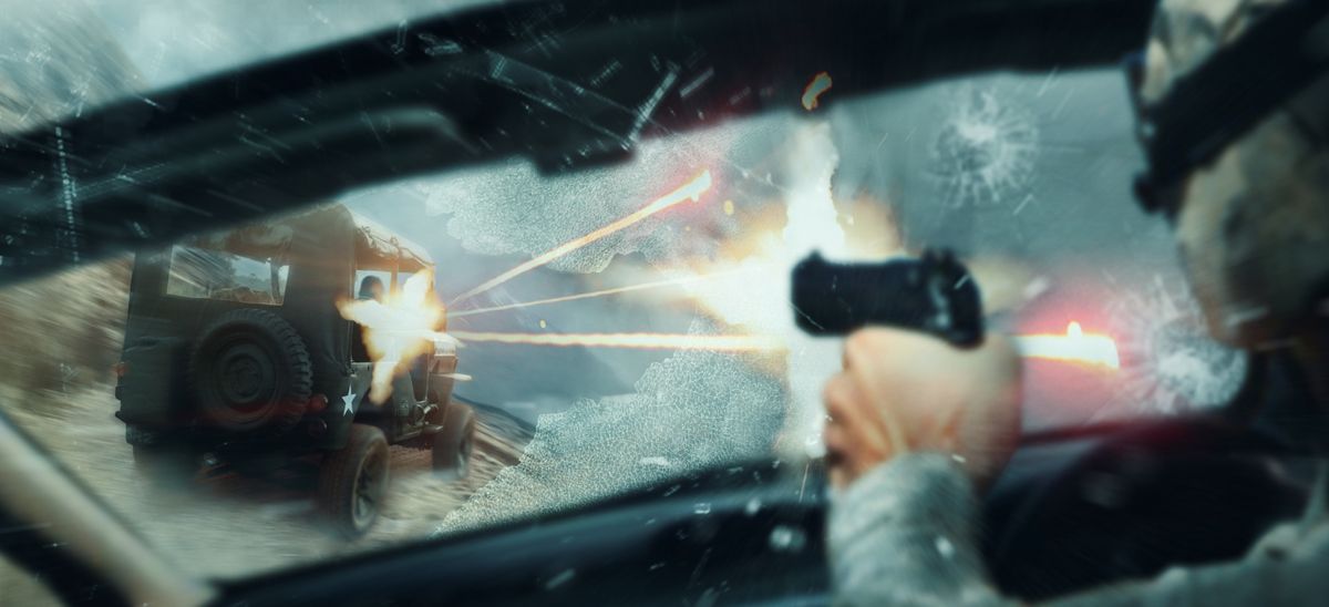 I tracked a player's footprints in 400-player battle royale game ...