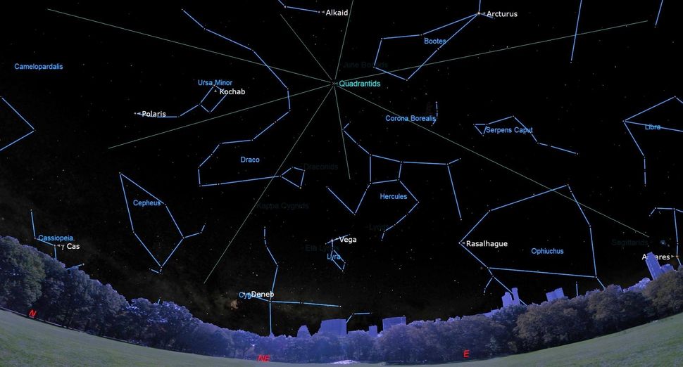 The Quadrantid meteor shower peaks tonight! Don't miss the 1st ...