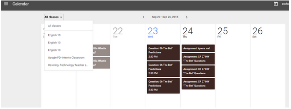 Google Classroom Calendar Integration is Live! And Here’s How to Use It ...