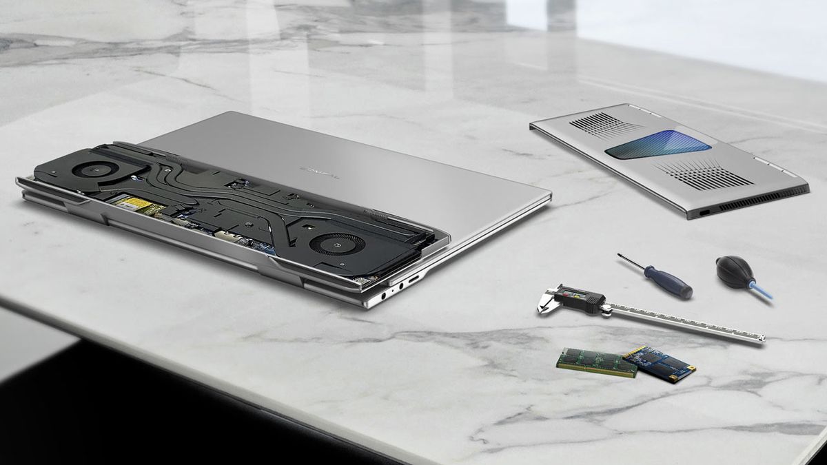 Compal Veneno Concept Laptop Provides a New Angle on Cooling | Tom's ...