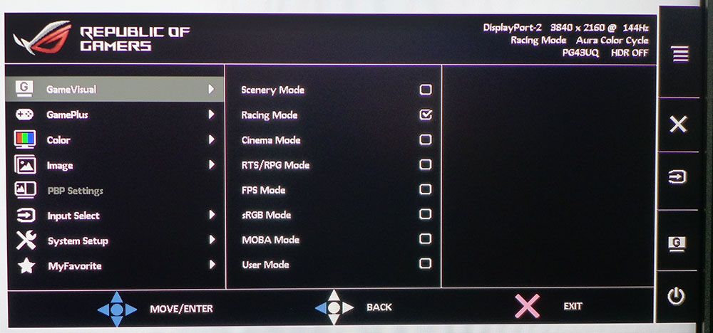 Asus ROG Swift PG43UQ 4K Gaming Monitor Review: Jumbo Screen, Extra ...