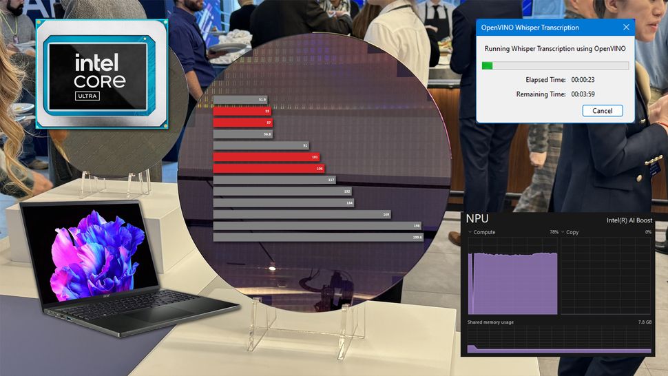 I tested Meteor Lake CPUs on Intel's optimized AI tools: AMD's chips ...