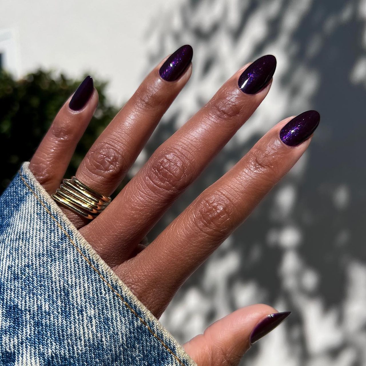 7 Chic Ways to Wear the Plum Nail Colour Trend This Winter | Who What Wear