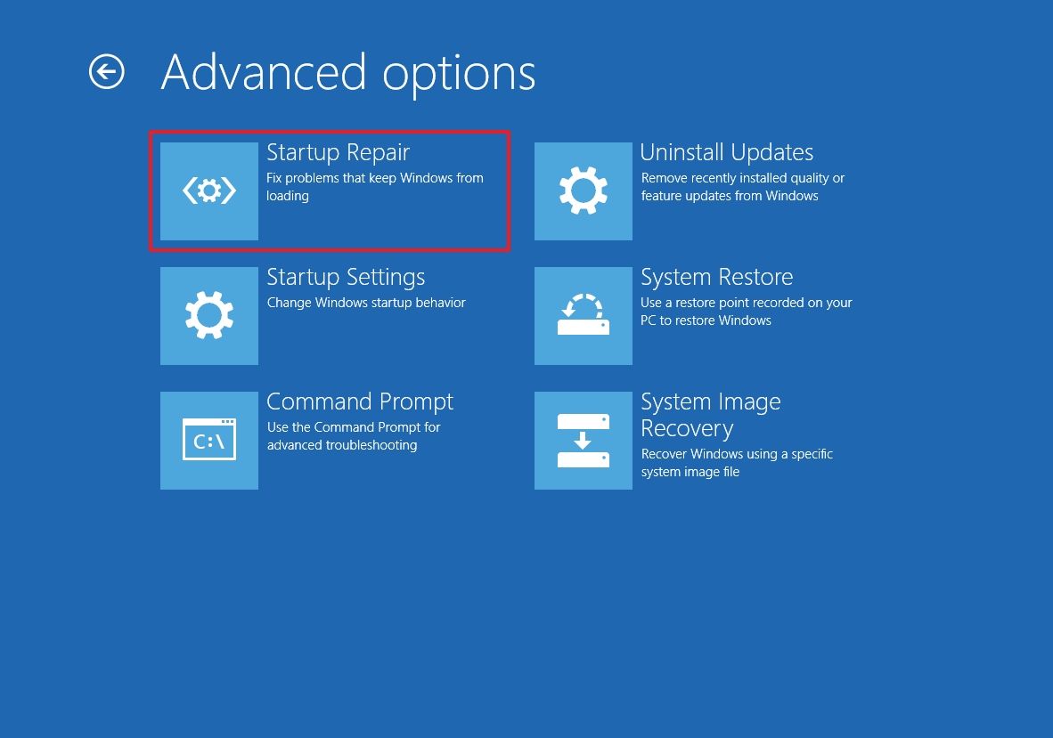 How to use Startup Repair to fix boot problems with Windows 10 ...
