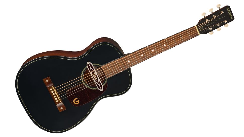 "A small guitar – with useful depths": Gretsch Jim Dandy Deltoluxe ...