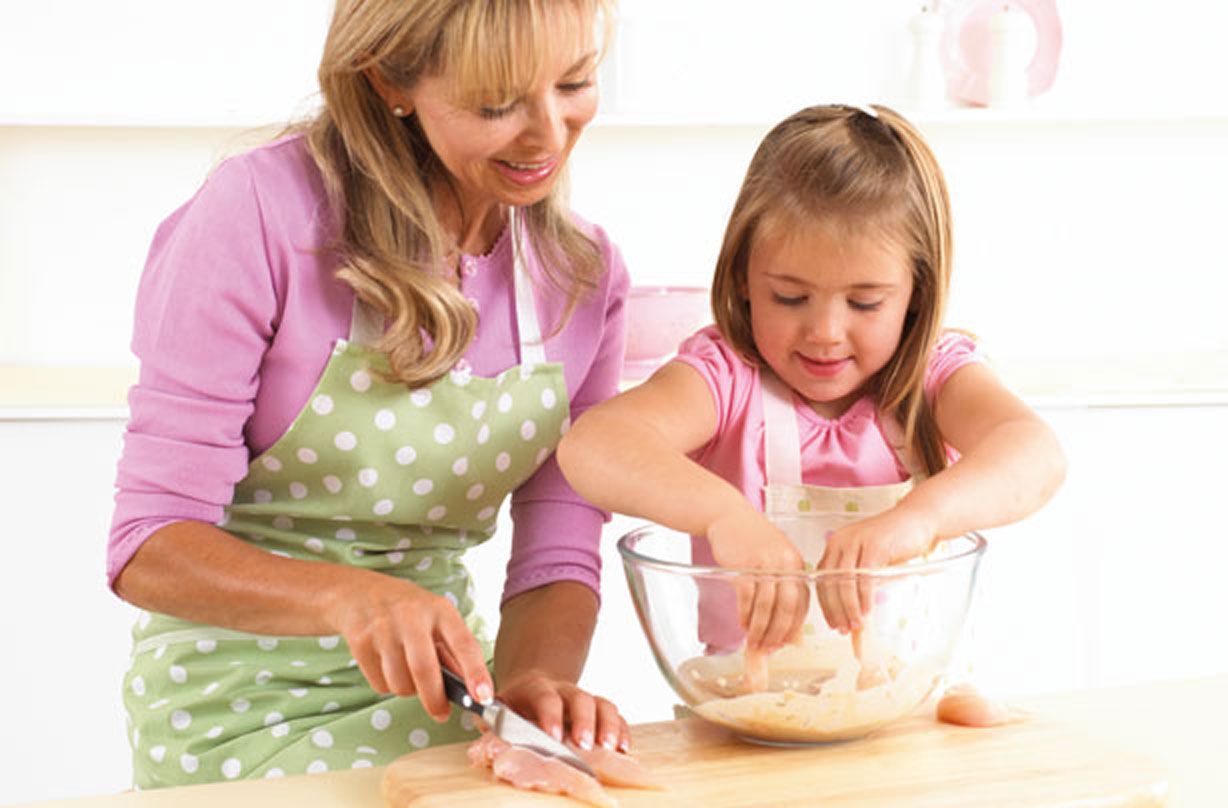 Make with kids: Annabel Karmel's chicken dippers | GoodtoKnow