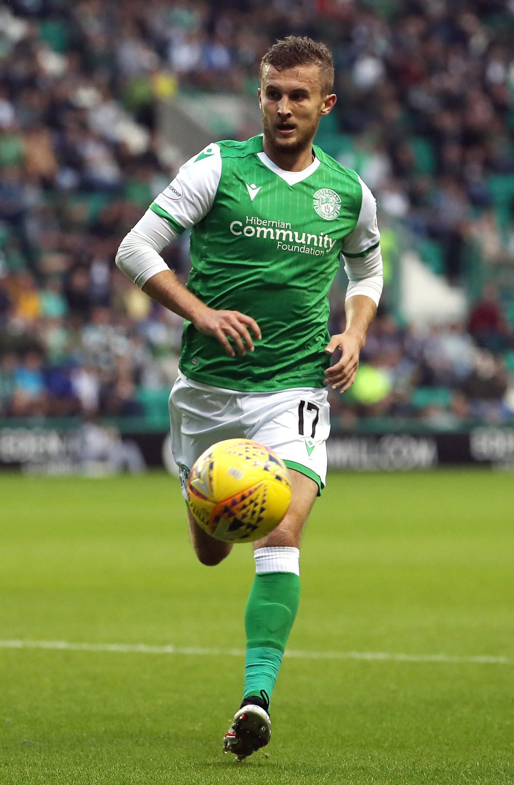 Injury setback for Hibernian signing Tom James | FourFourTwo