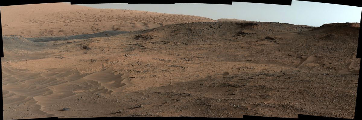 Mars Rover Curiosity Drills 1st Sample of Huge Martian Mountain | Space