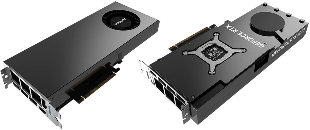 PNY Launches GeForce RTX 4070 with Blower Cooler | Tom's Hardware