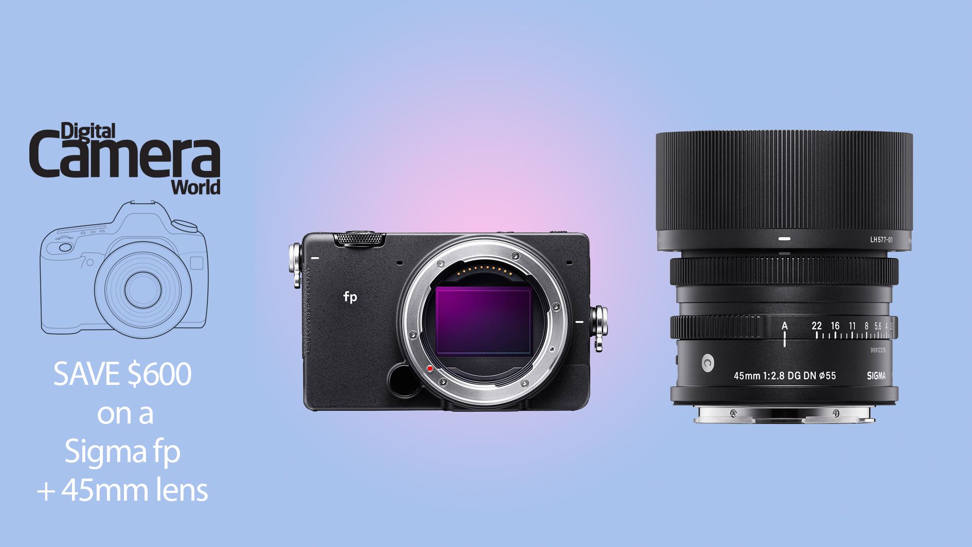 Unusual full-frame Sigma fp camera now just $1,599 with 45mm lens ...
