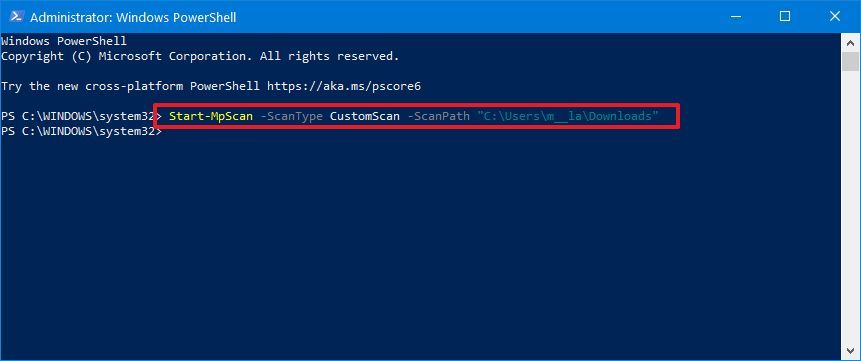 How to manage Microsoft Defender Antivirus with PowerShell on Windows ...