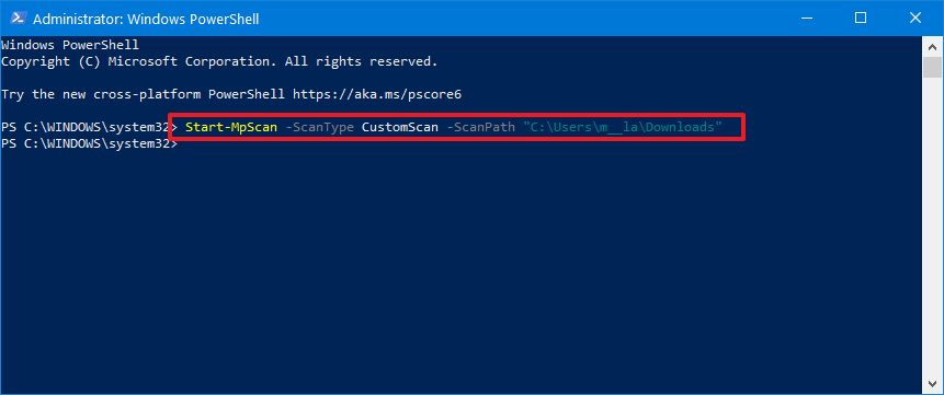 How to manage Microsoft Defender Antivirus with PowerShell on Windows ...