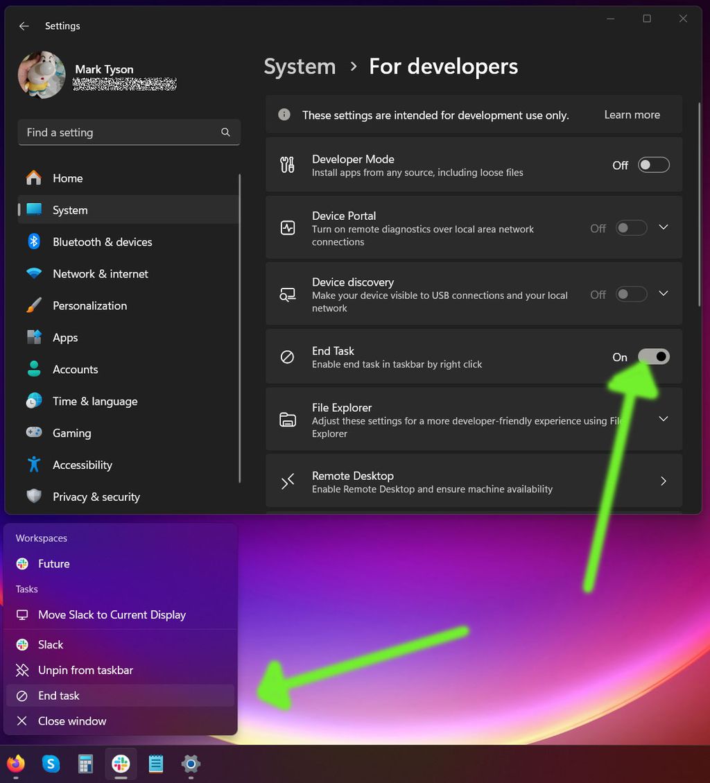 Kill Windows tasks with impunity — Windows 11 has a hidden 'End Task ...