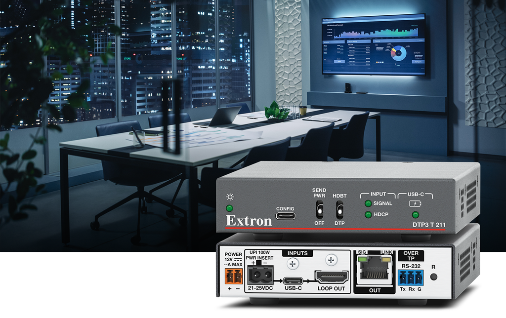 Extron Unveils New DTP3 Transmitter for USB-C | AVNetwork