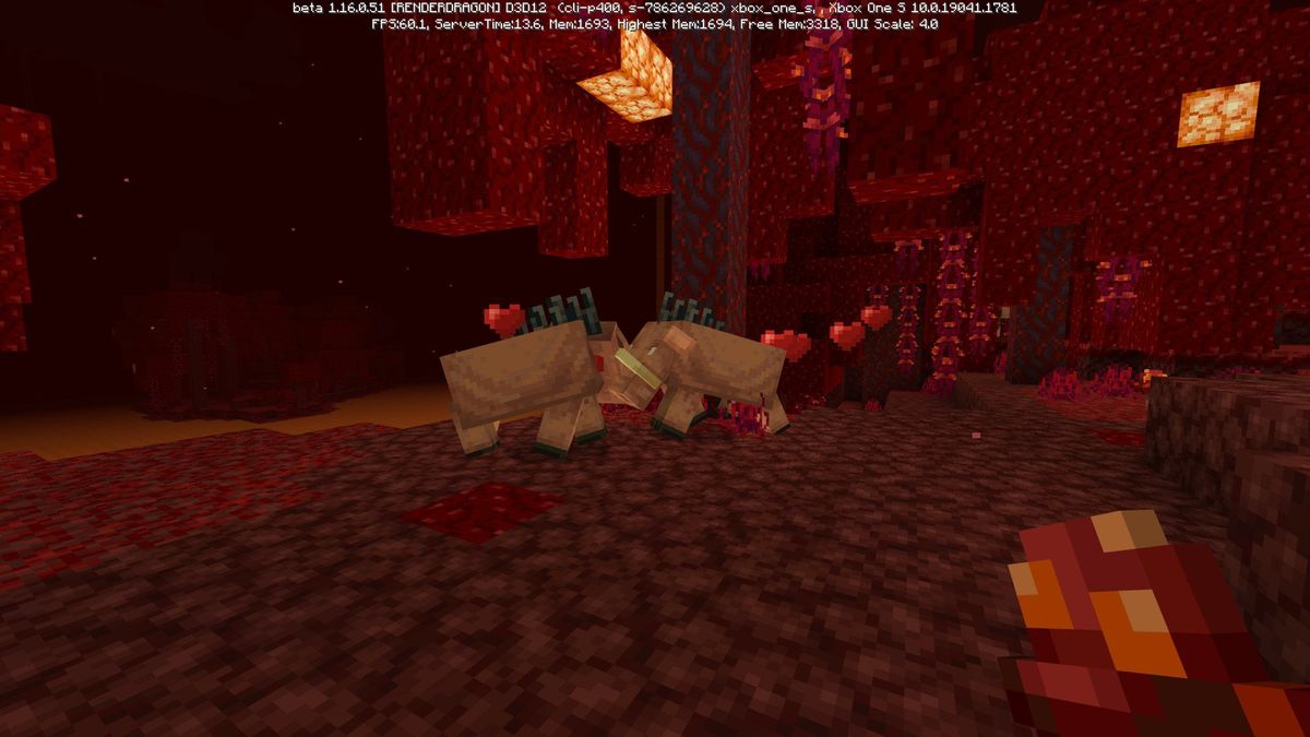 Minecraft Guide How To Tamebreed Hoglins In The Nether Update Windows Central