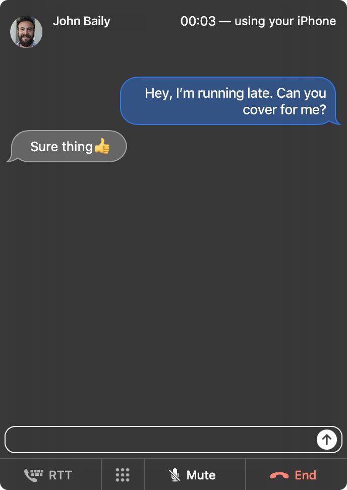 How to use Real-Time Text (RTT) on Mac | iMore