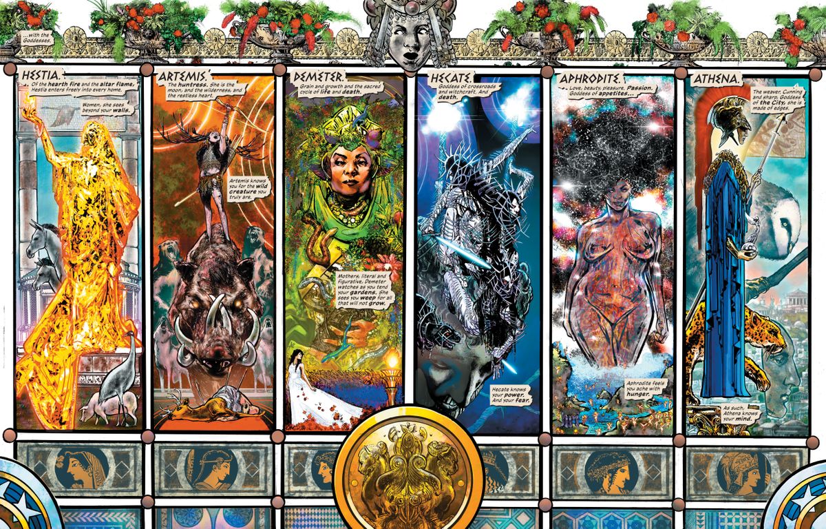 Witness the birth of the Amazons in Wonder Woman Historia preview by ...
