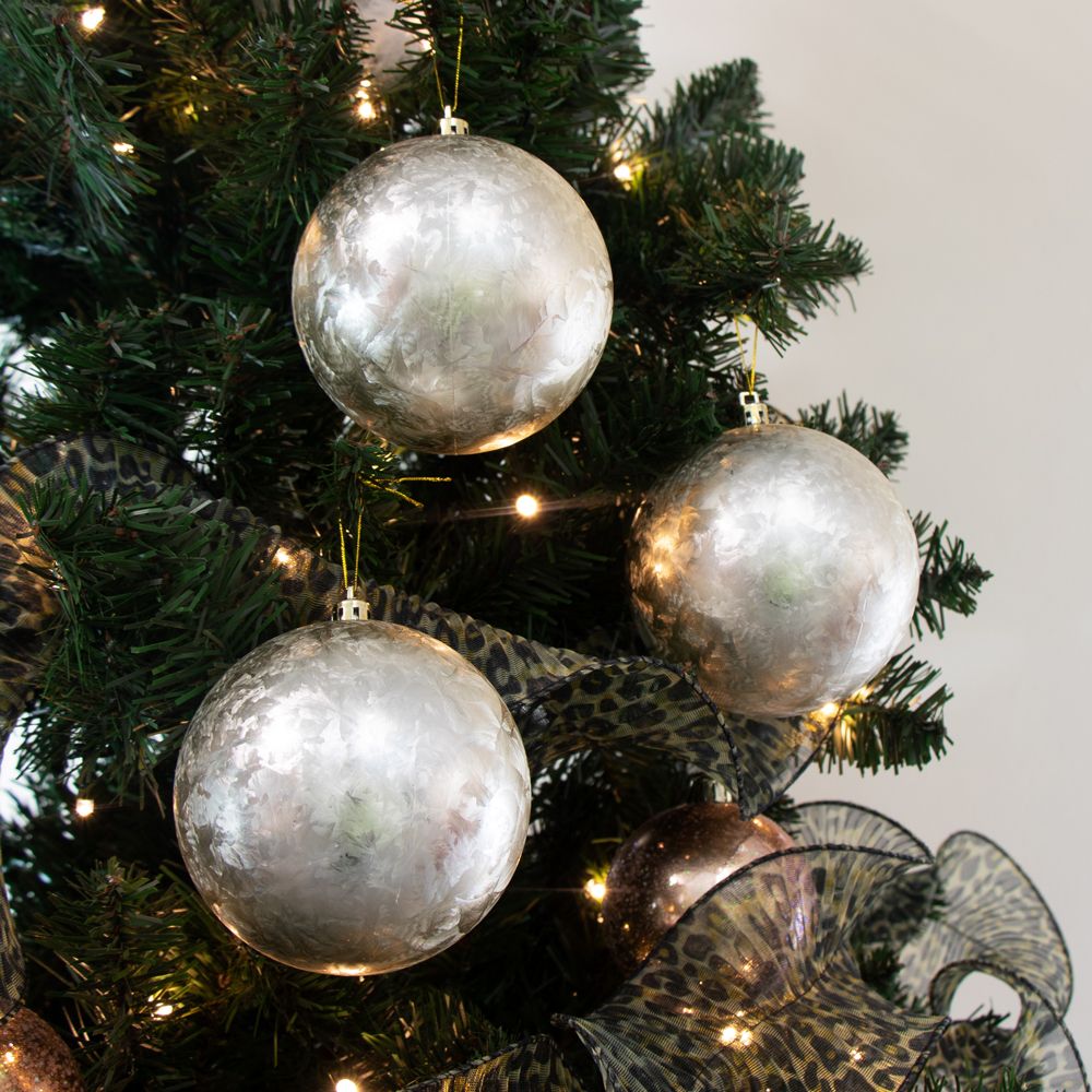 It's all about large Chrsitmas baubles for dressing on-trend trees this ...