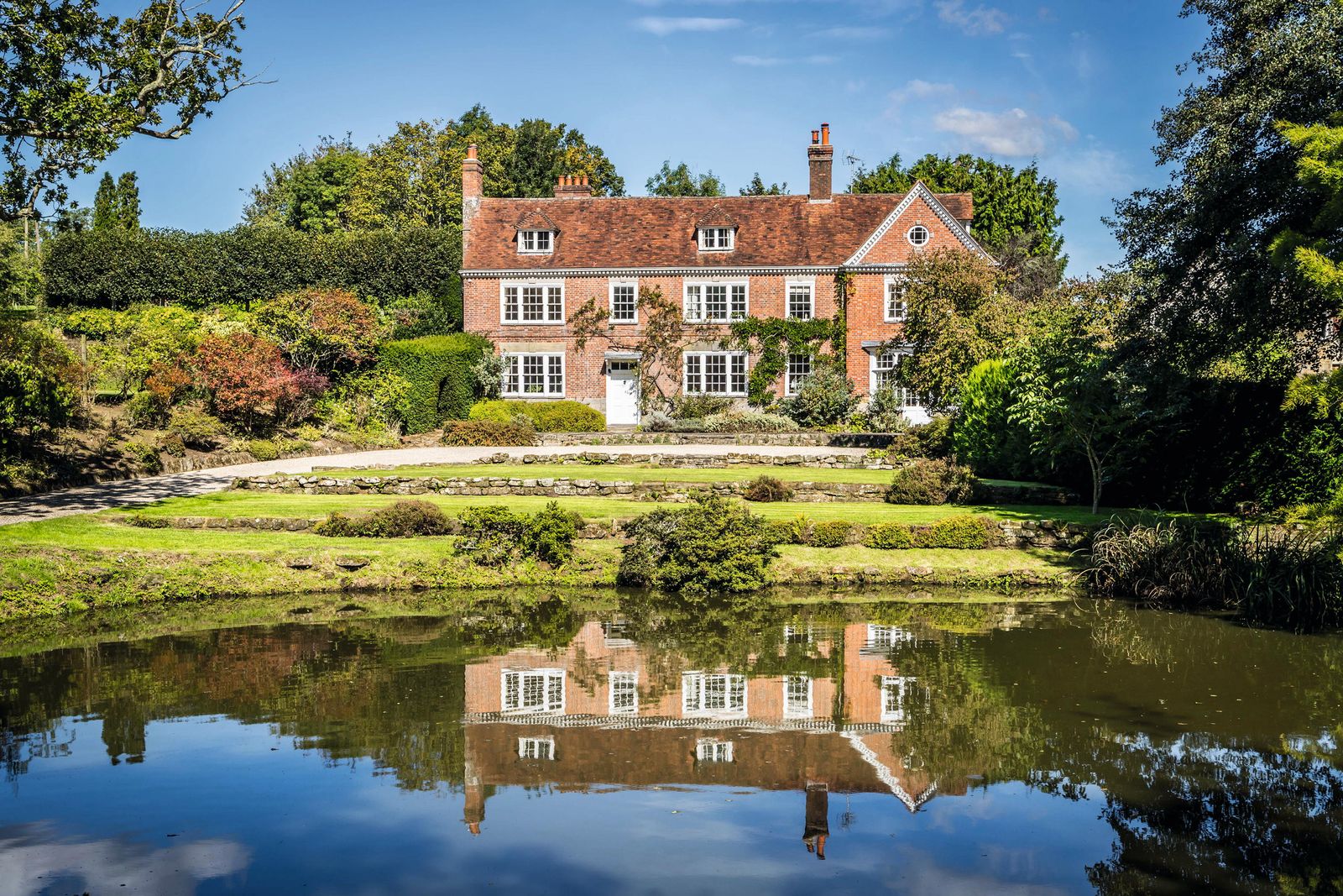 Four country houses with their own tennis courts, as seen in Country ...