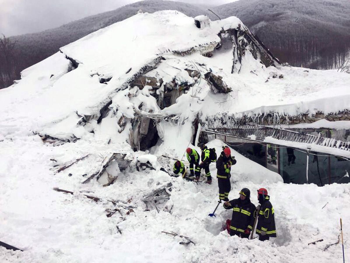 Italian Avalanche: Complex Situation Makes Rescue Operation Tricky ...
