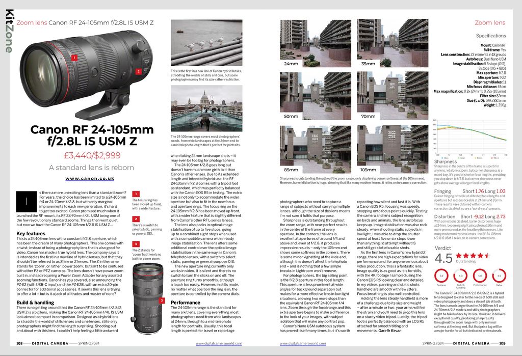 Get 15 bonus gifts with the Spring 2024 issue of Digital Camera ...