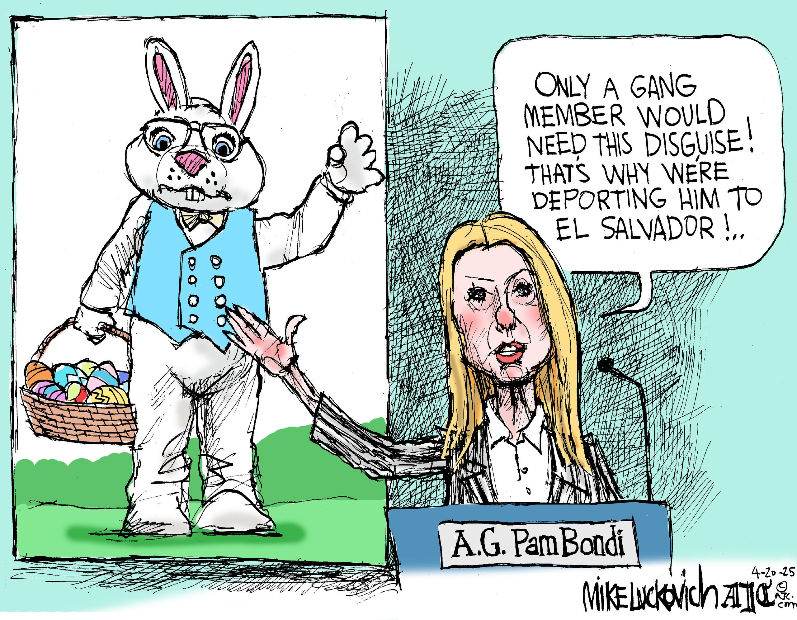 Today's political cartoons - April 20, 2025 | The Week