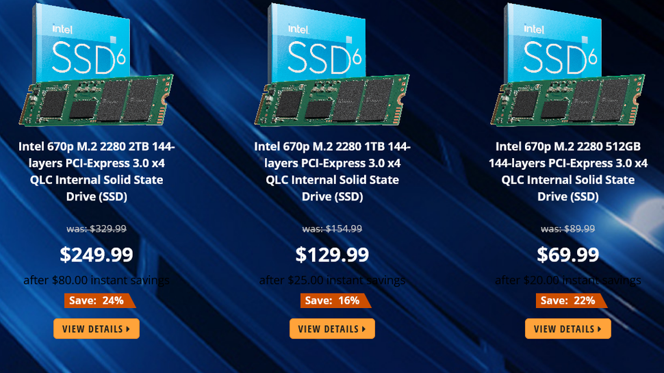 Intel's 670p SSD Gets A Big Price Drop | Tom's Hardware