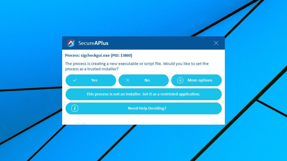 SecureAPlus Lite for Windows review | TechRadar