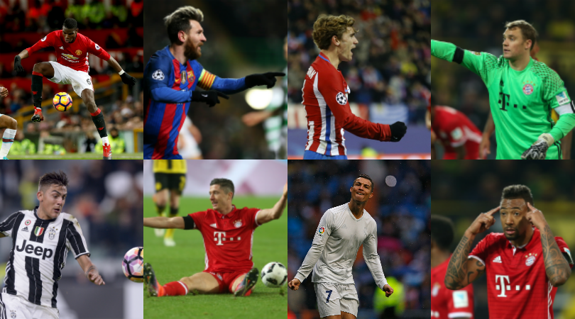 Which of the 100 best footballers in the world are you most like ...