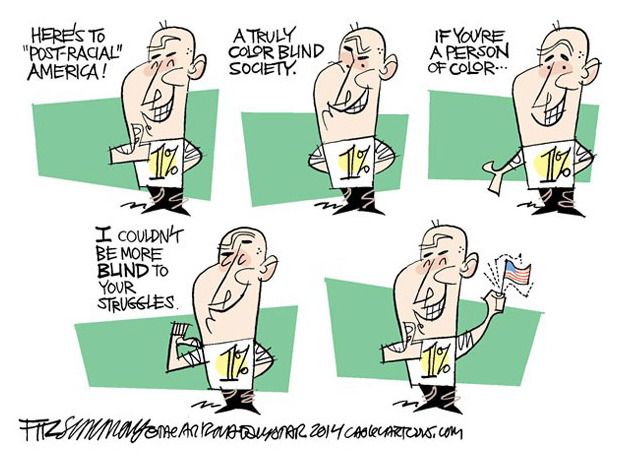 Editorial cartoon U.S. race | The Week