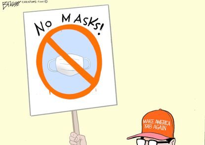 5 scathing cartoons about America's partisan mask fight | The Week