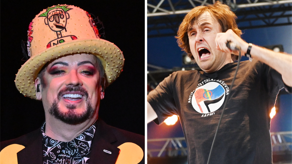 “My ears are still ringing!” Boy George just went to a Napalm Death gig ...
