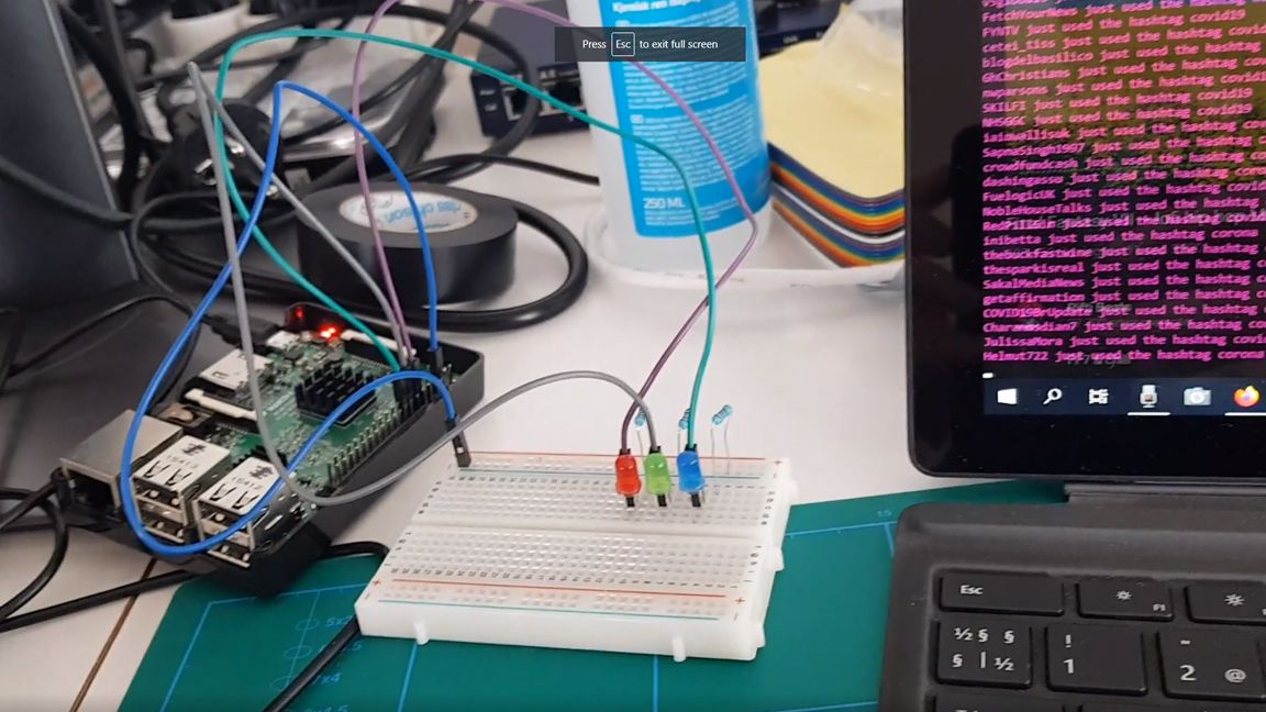 Raspberry Pi Project Helps Keep Track of Twitter Hashtags | Tom's Hardware