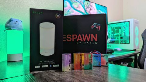 Razer sent me "gamer" snacks and a lamp — so I found out how they taste ...