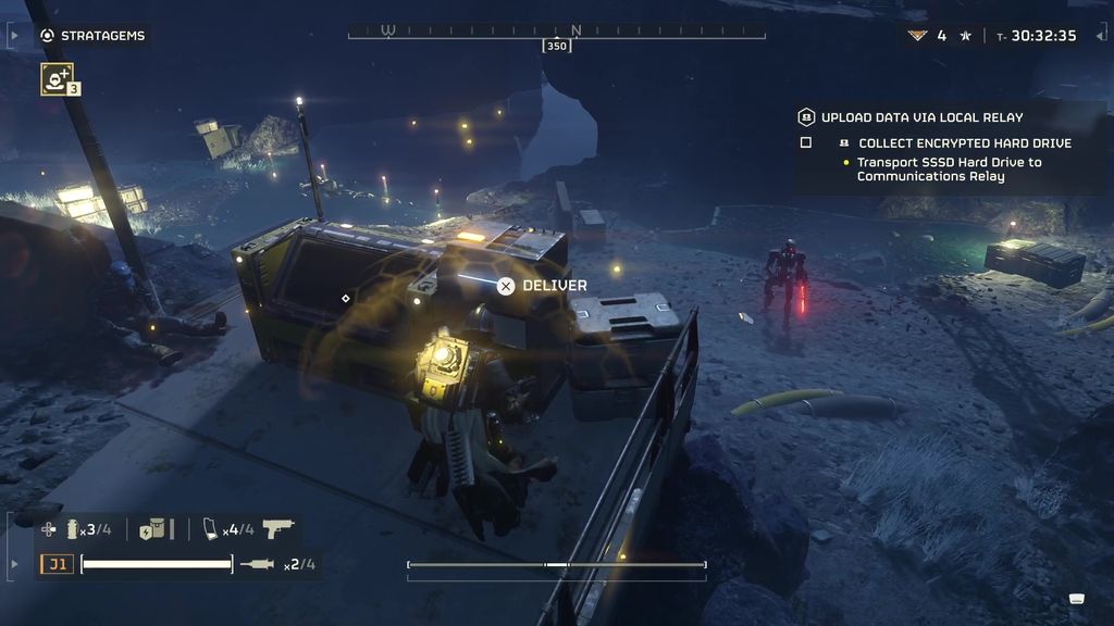 How to transport the Hard Drive in Helldivers 2 | GamesRadar+