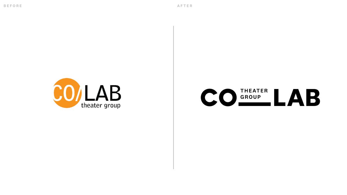 Inside CO_LAB theatre group’s artfully minimalist rebrand | Creative Bloq
