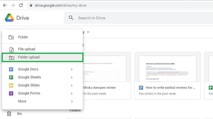 How To Share A Google Drive Folder Tom s Guide
