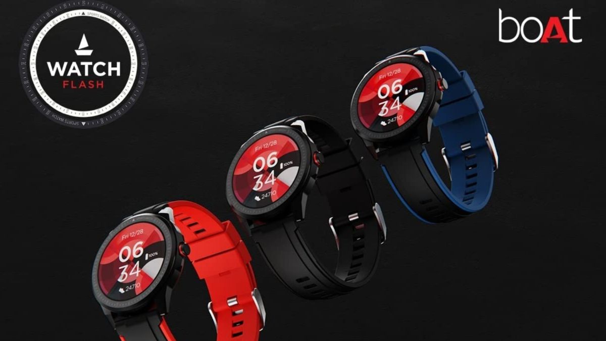 BoAt Watch Flash with a 1.3-inch display, SpO2 monitoring announced ...