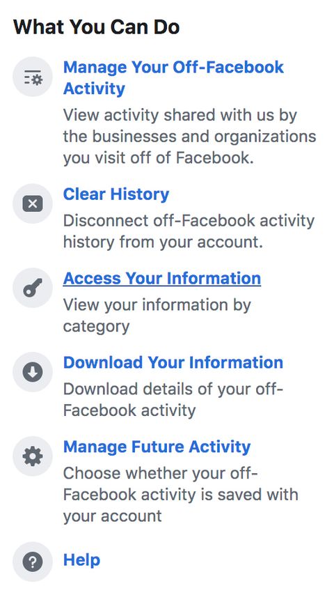 How to use Off-Facebook Activity to clear your history | Tom's Guide