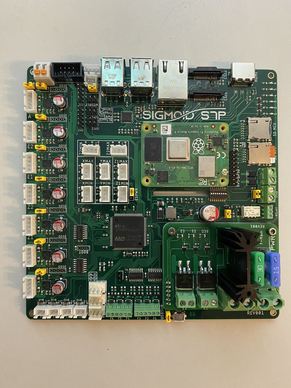 Raspberry Pi CM4 Featured In 3D Printer Controller Board | Tom's Hardware