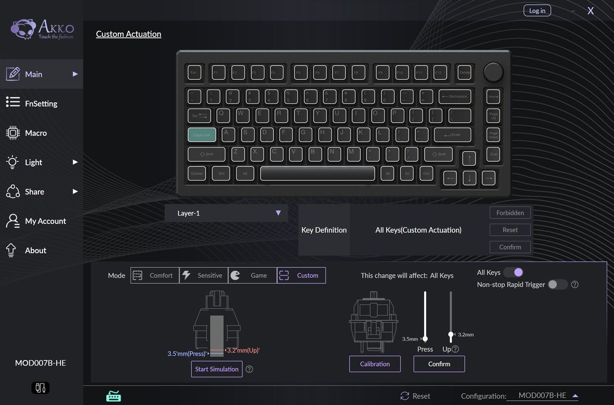 Akko MOD007B-HE PC Review: Not Quite Wooting But Still Great | Tom's ...