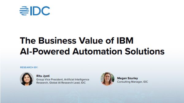 The business value of IBM AI-powered automation solutions | IT Pro