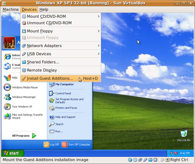 Guest Additions And Sharing Files - How To: Windows XP Mode In...Ubuntu ...