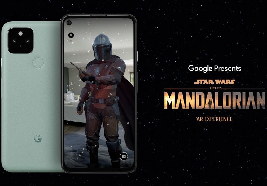 Google's new AR app for 5G Android phones brings the Mandalorian to ...