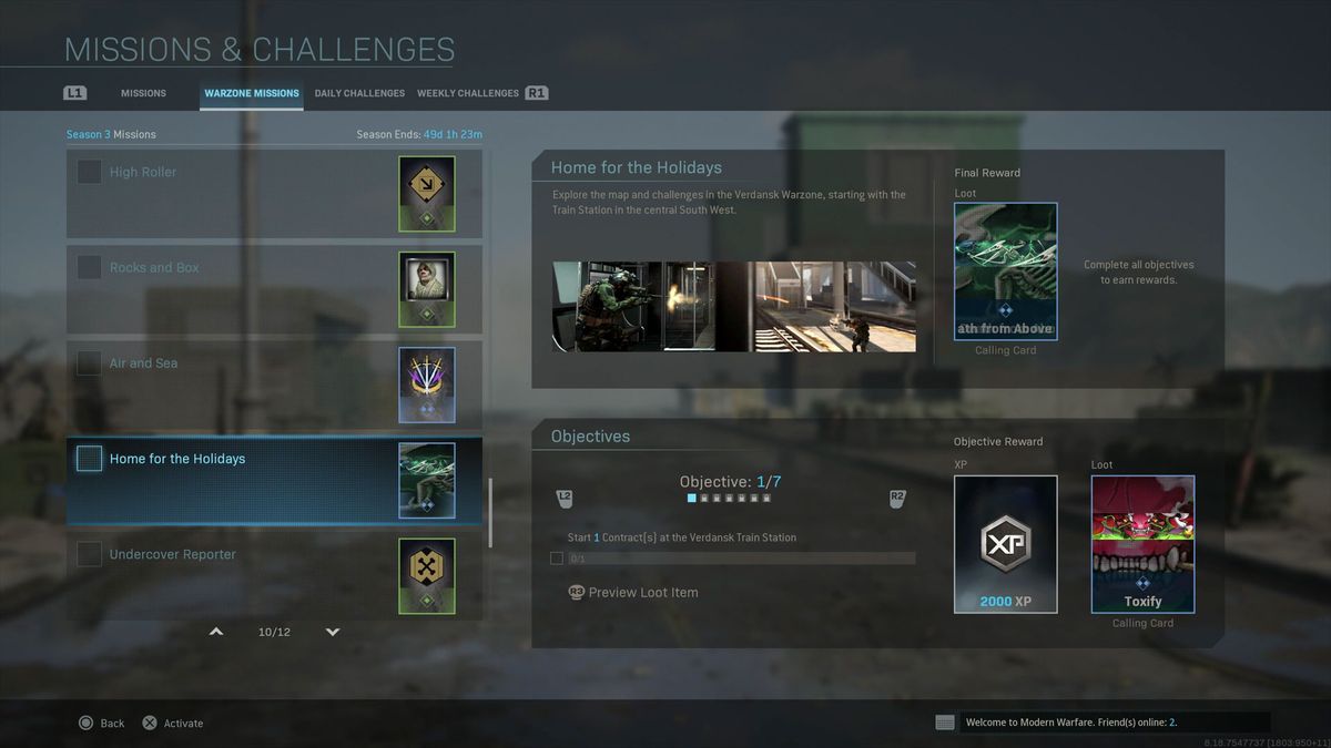 Warzone Missions: How to complete Season 5 Missions in Warzone ...