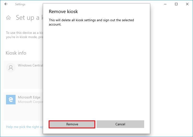 How to set up Microsoft Edge (Chromium) in kiosk mode on Windows 10 ...