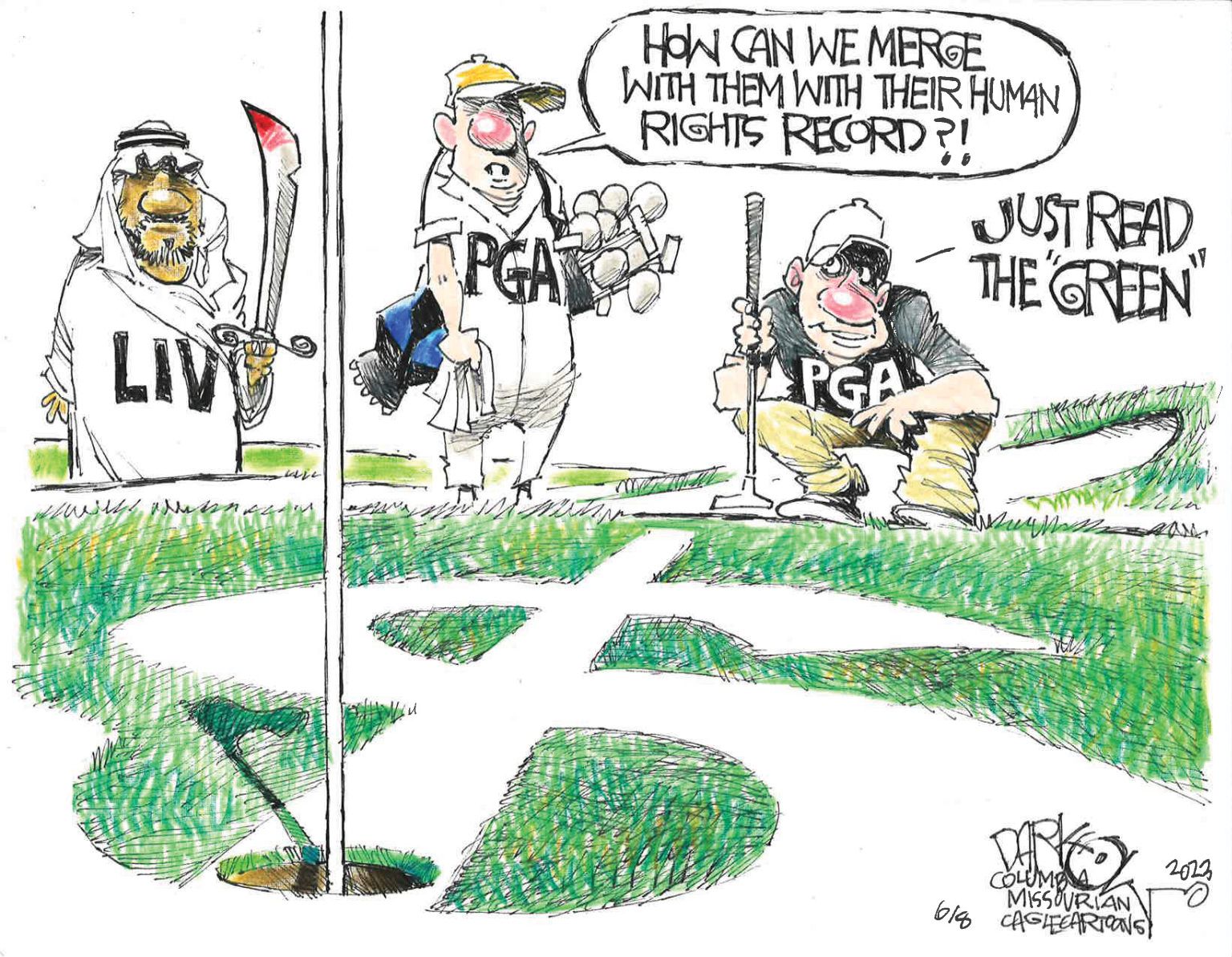 All about the green | The Week