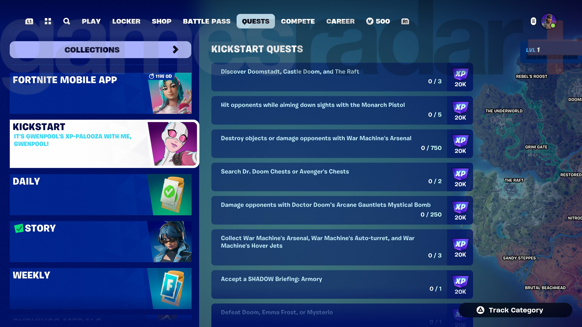 Fortnite Quests in Season 4 of Chapter 5 | GamesRadar+